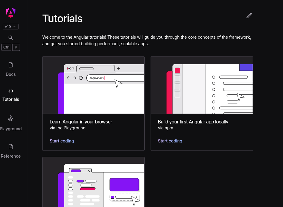 Para aprender Angular em 2025 (de graça)